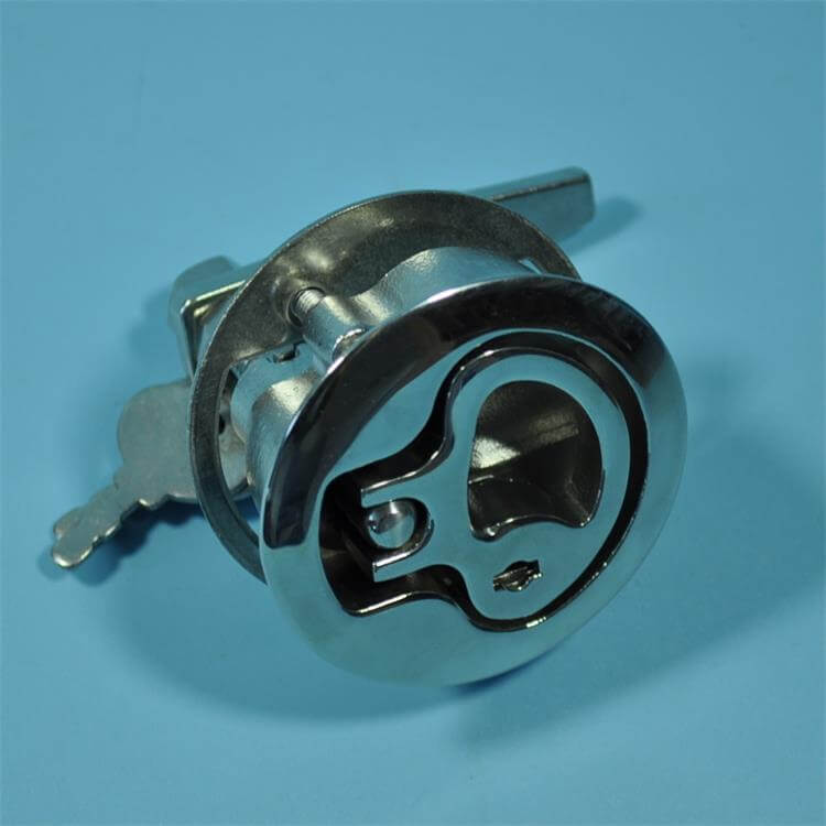 Locker Hatch Latch Turning Lift Handle With Key | Isure Marine