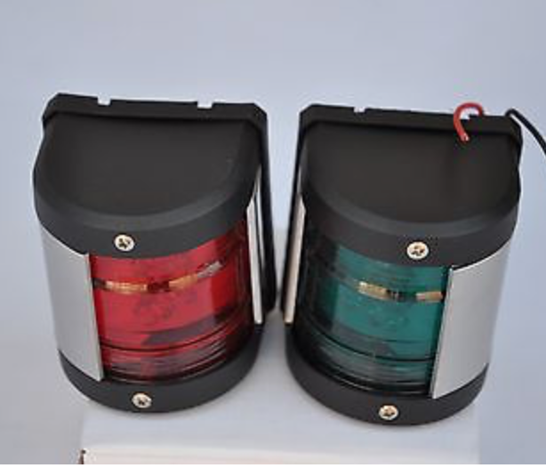 Marine Boat Yacht 12V Starboard/Port LED Navigation Lights Red And ...