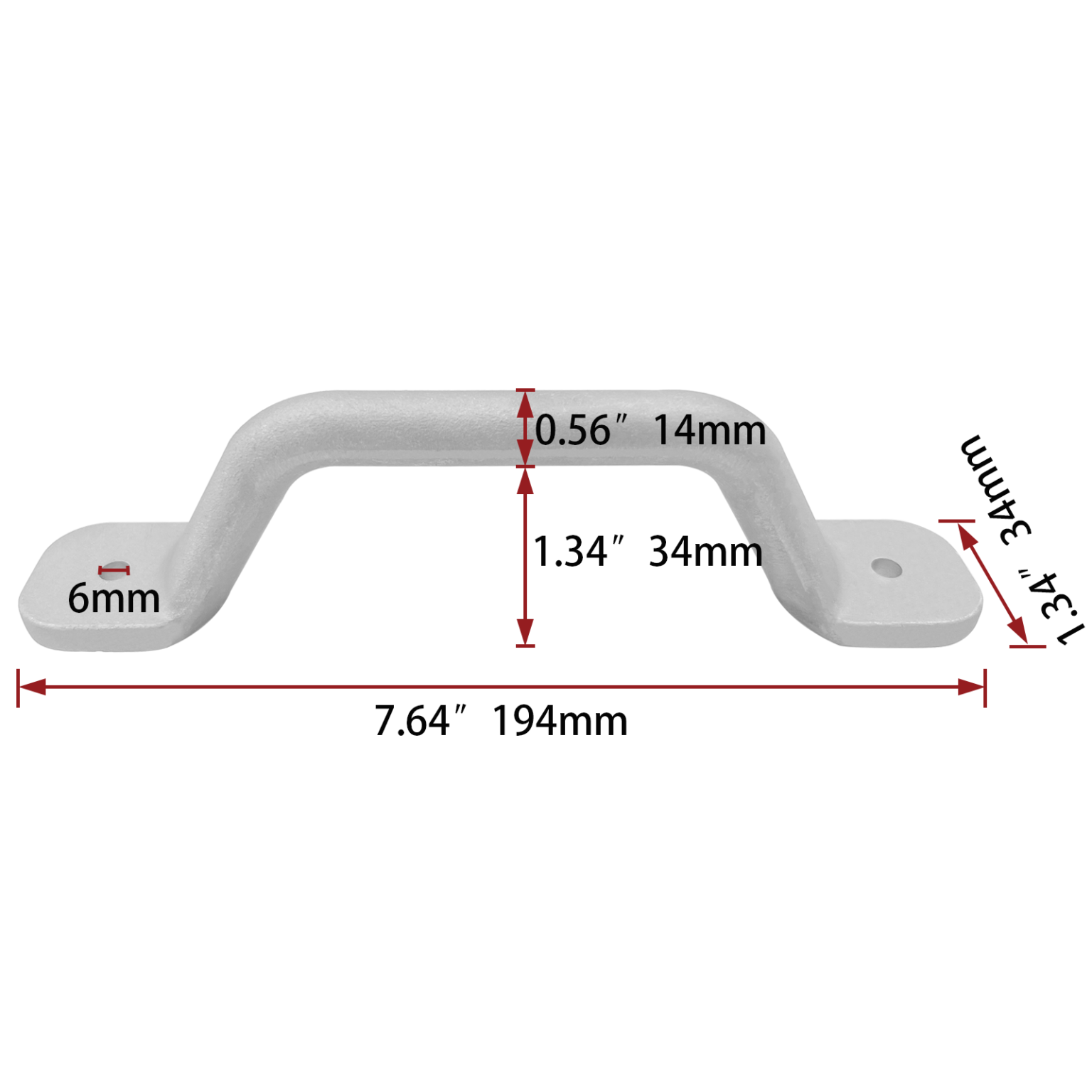 Boat Cleat Handles Aluminum | Boat Hardware | Isure Marine