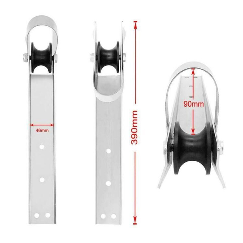 Stainless Steel Boat Bow Anchor Roller | Isure Marine Docking