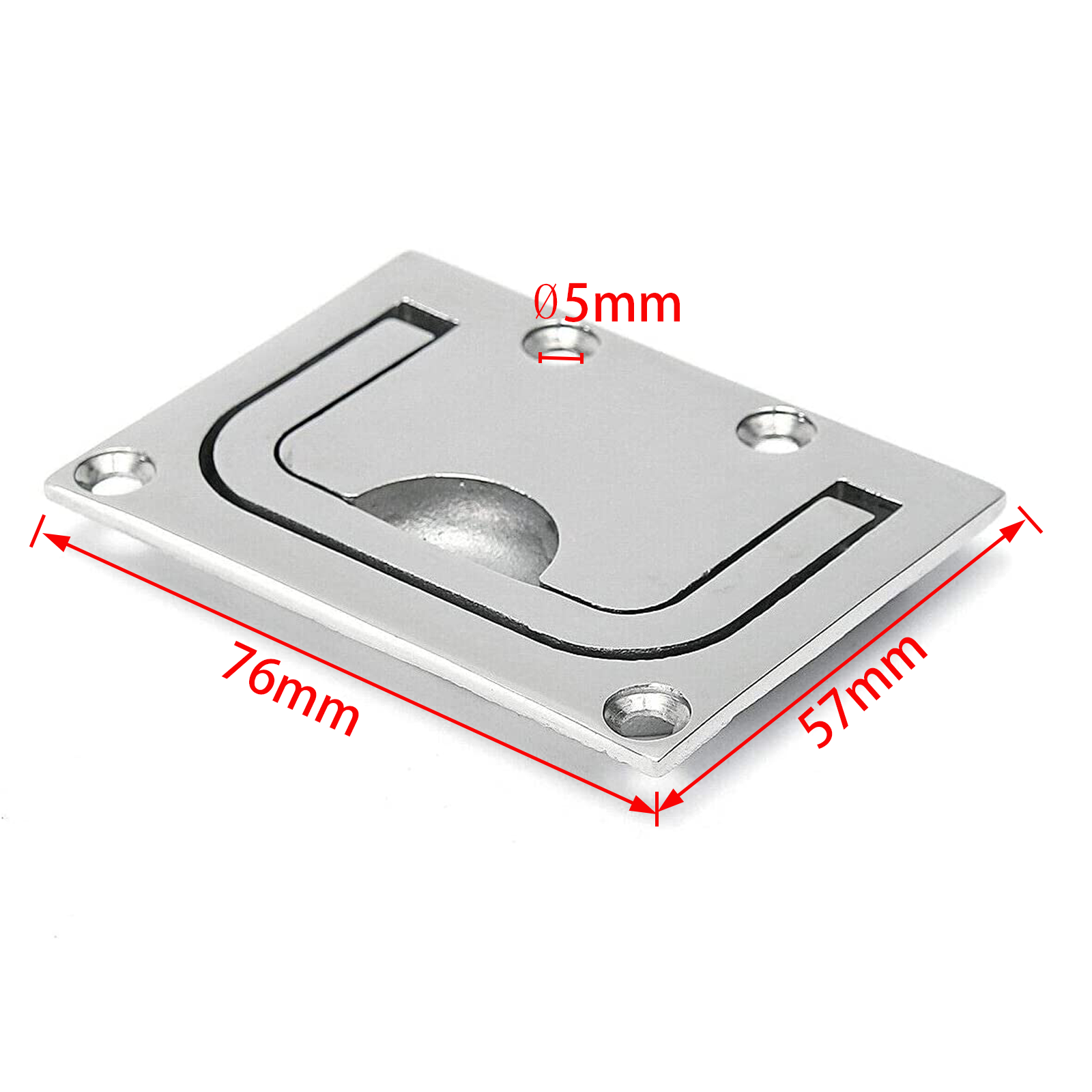 Stainless Steel Hatch Lift Ring Handle | Isure Marine Hardware
