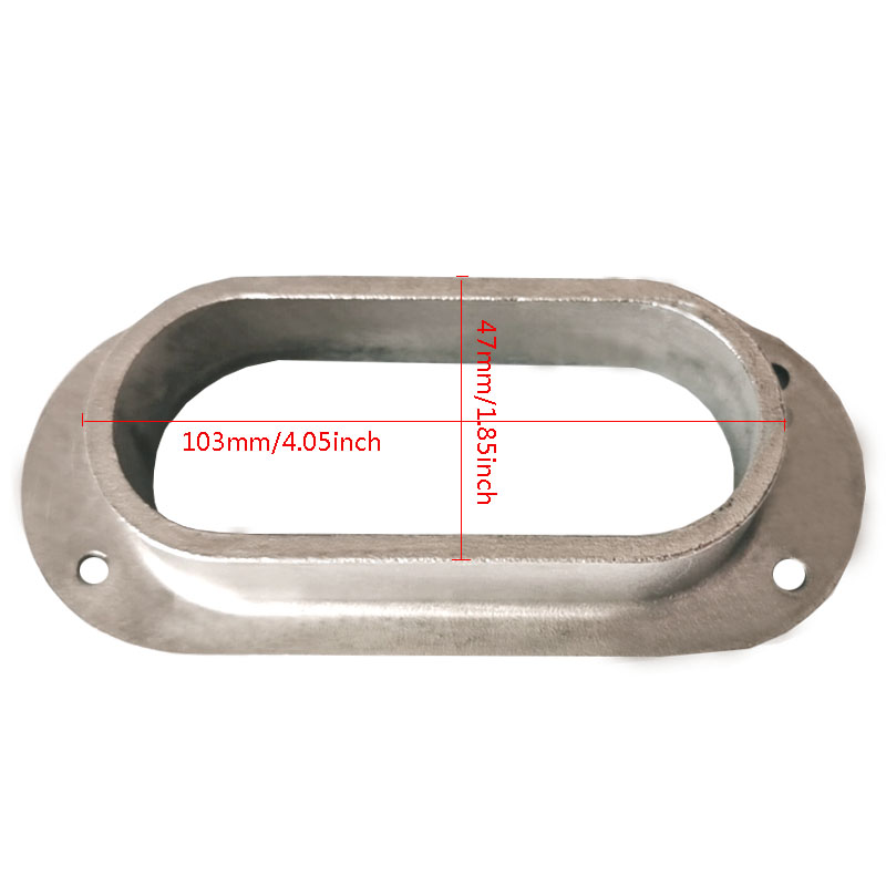 Rectangular Hawse Pipe Boat Cable Fairlead | Isure Marine