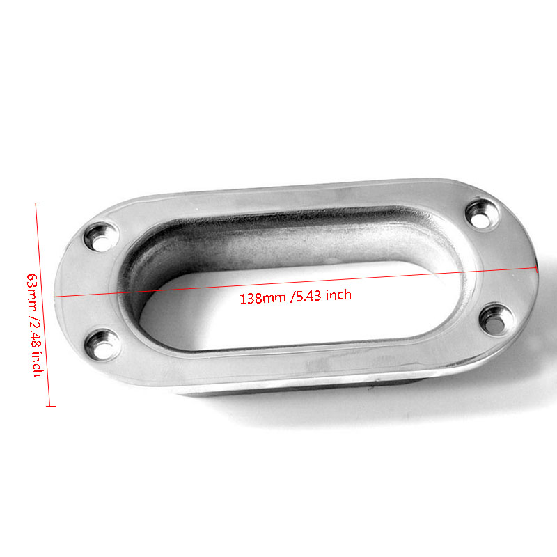 Rectangular Hawse Pipe Boat Cable Fairlead | Isure Marine