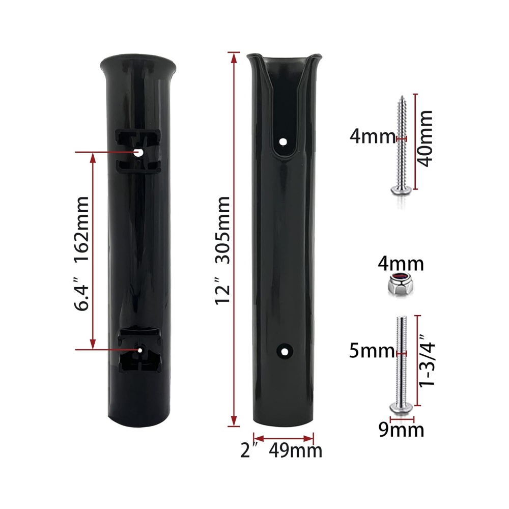 Marine Plastic Rod Holder丨Isure Marine Hardware