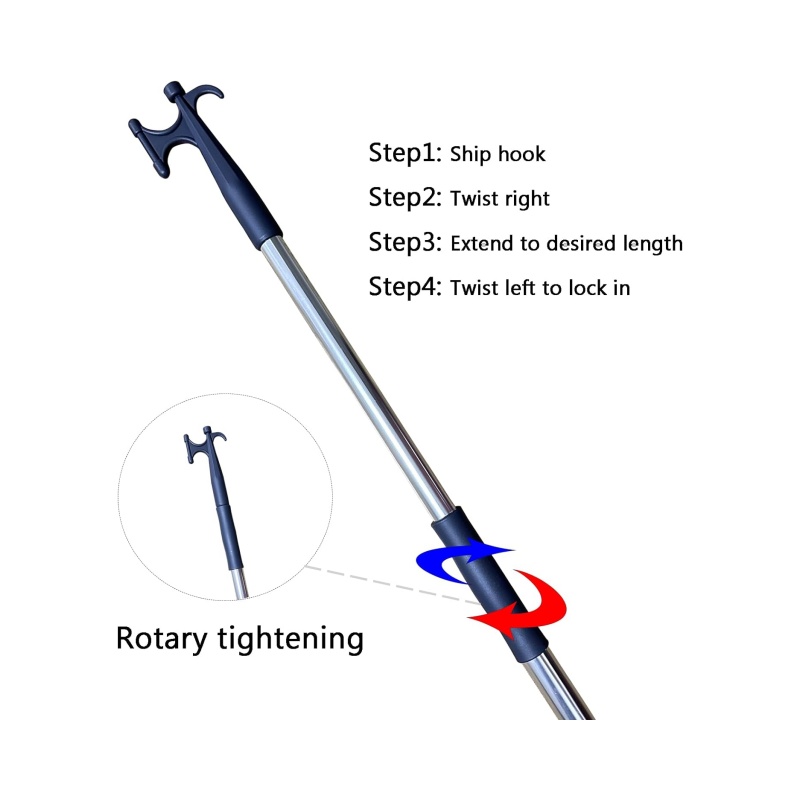 Boat Head End Hook | Boat Hook Hardware | Isure Marine